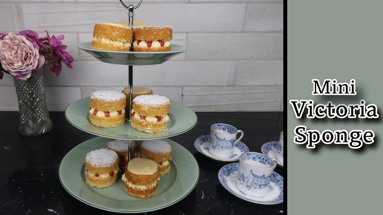 Mini Victoria Sandwich Recipe | Afternoon Tea Recipes | Classic and ...