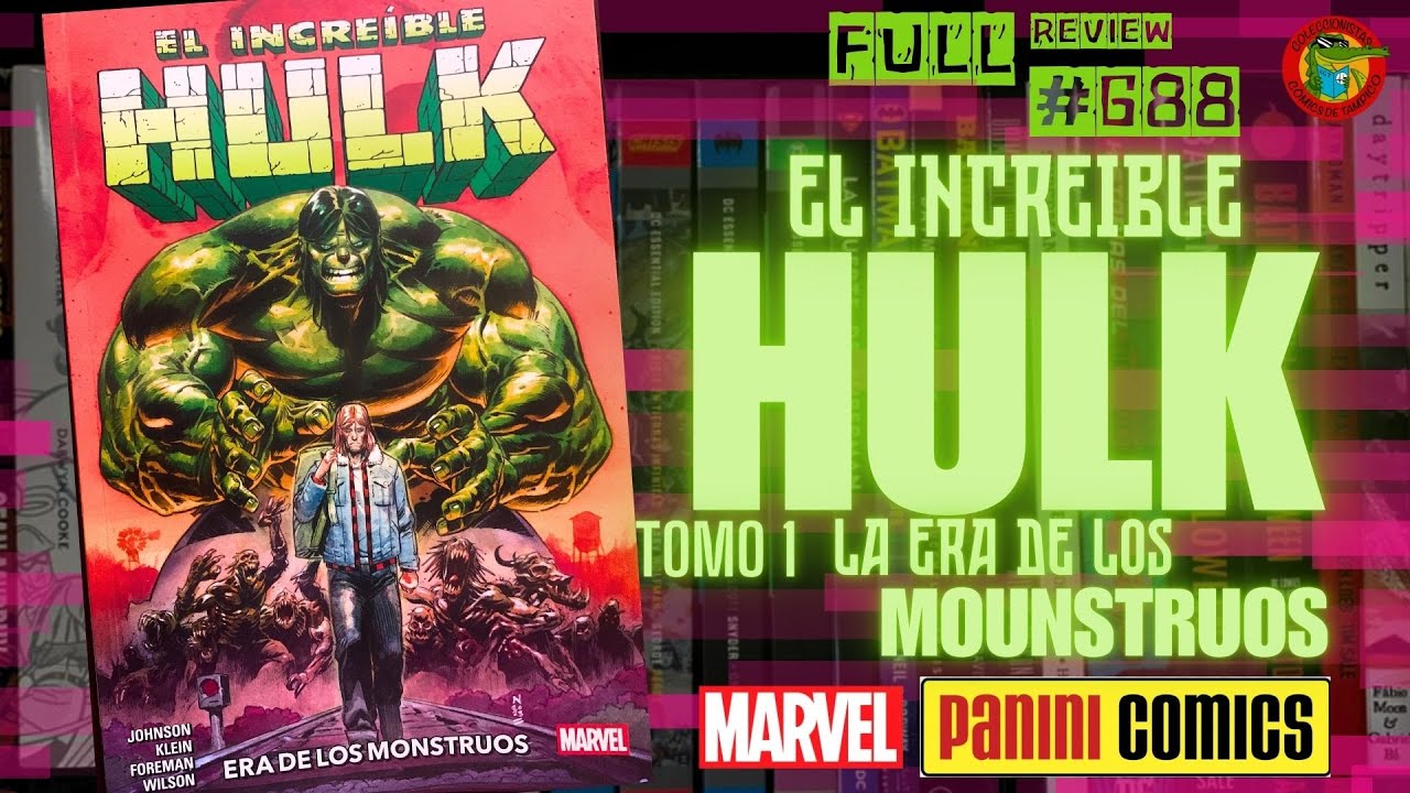 El increíble HULK Tomo 1 La era de los monstruos MARVEL PANINI México ...