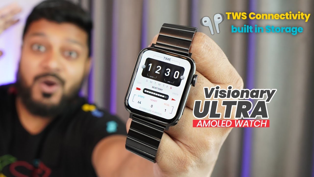 Fireboltt Visionary Ultra Review | Built in Storage & TWS Connectivity ...