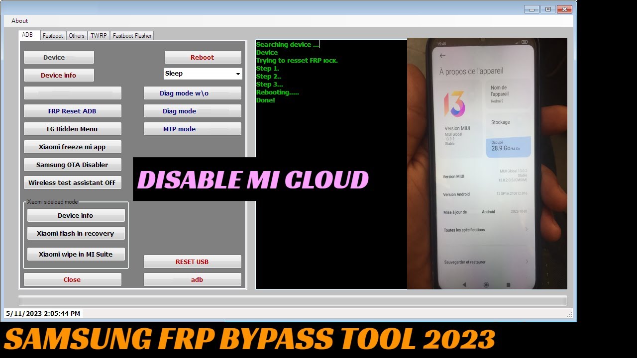 MI Unlock tool | Erase FRP (Samsung) | Xiaomi Samsung Realme Huawei ...