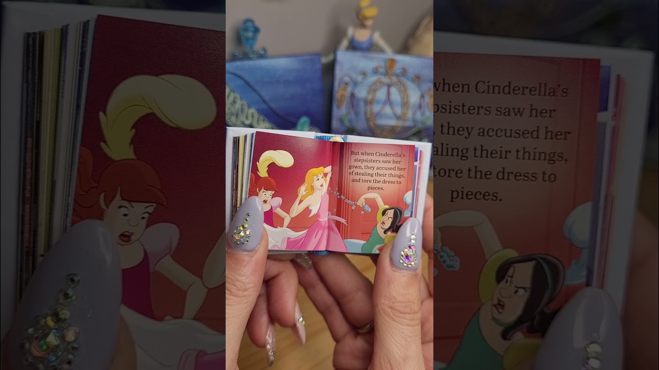 Reading The Tiny Book of Cinderella📚 - YouTube
