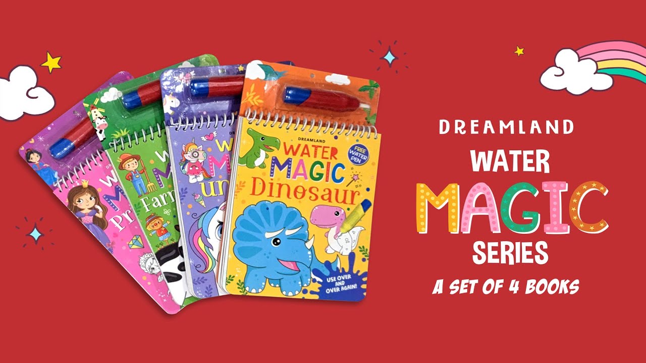 Magic Water Series| Age Group: 1 - 4 yrs | Early Learning | Dreamland ...