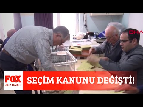 Seçim kanunu değişti! 1 Nisan 2022 Selçuk Tepeli ile FOX Ana Haber