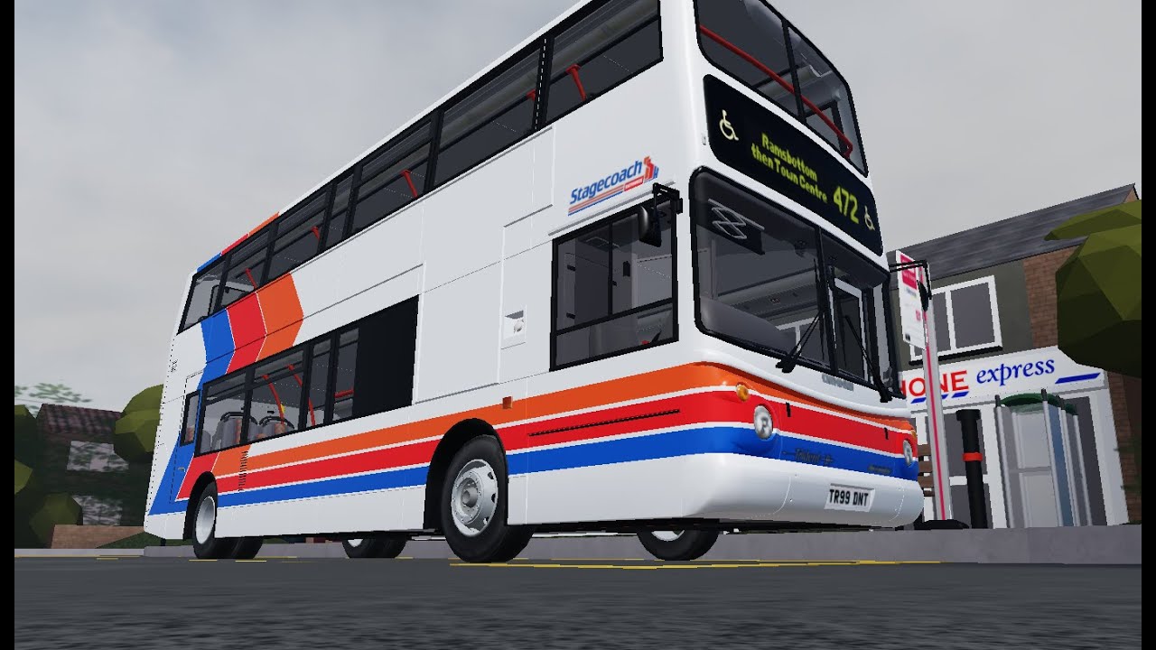 ALX400 | Route 472 | Stagecoach | Stripes Livery - YouTube
