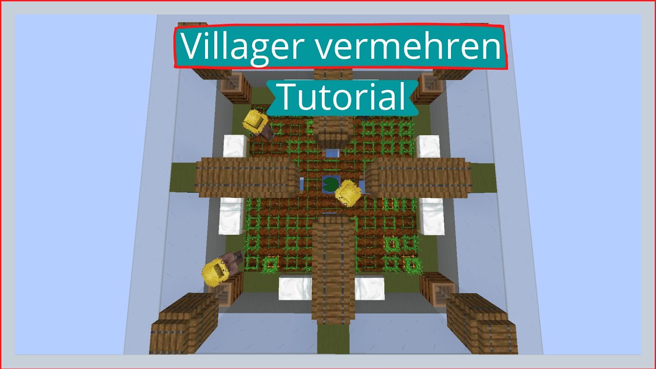 Villager Breader / Villager Vermehren Deutsch | Minecraft Tutorial - YouTube