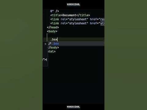 HTMLタグを効率的に書く方法 #programming #vscode #htmlcss #コーディング #webデザイナー #shorts - YouTube