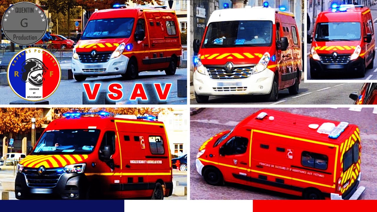 Compilation de VSAV en URGENCE à Chambéry - Sapeurs-Pompiers du SDIS 73 ...