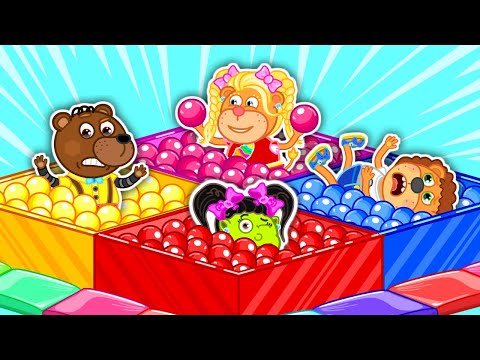 Aslan Yavrusu | Gizemli havuz | Çocuklar için çizgi film