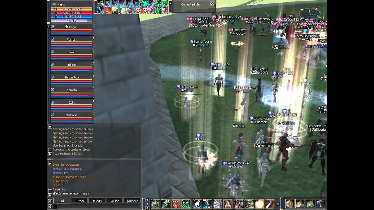 Newbs, Dragon, Armor - IFC Clan - L2 DEX C4 - YouTube