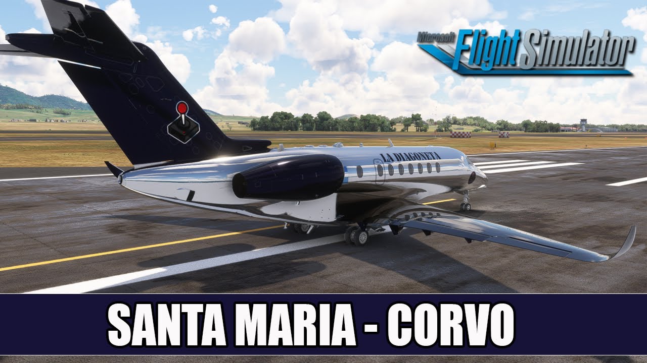 Flight Simulator 2020 ️ | Vuelo Online | Santa María a Corvo | Cessna ...