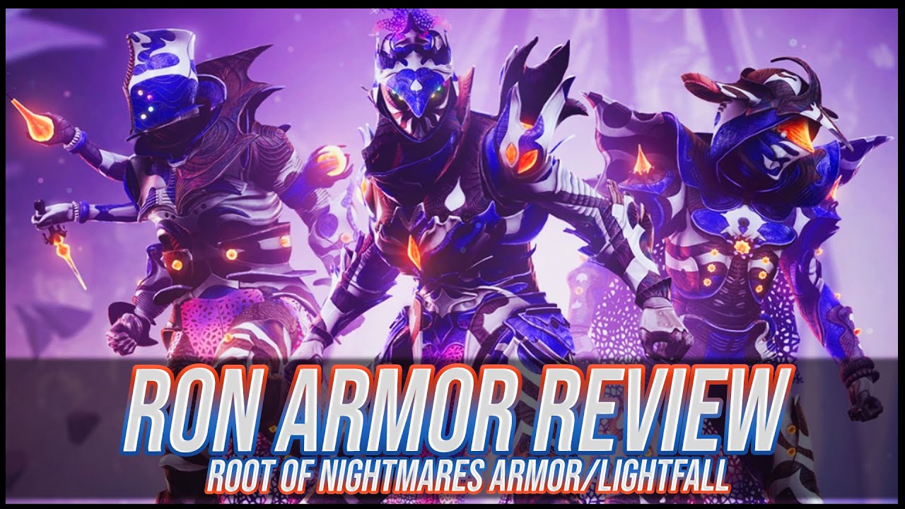 Destiny 2: Root of Nightmare armor Review! | Lightfall - YouTube