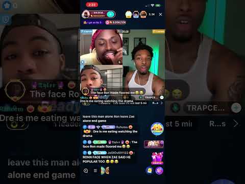 BIGO TEA:TRAPCELEB, DRE BABY, PRESIDENT ZAY ALL BATTLE IN A PK