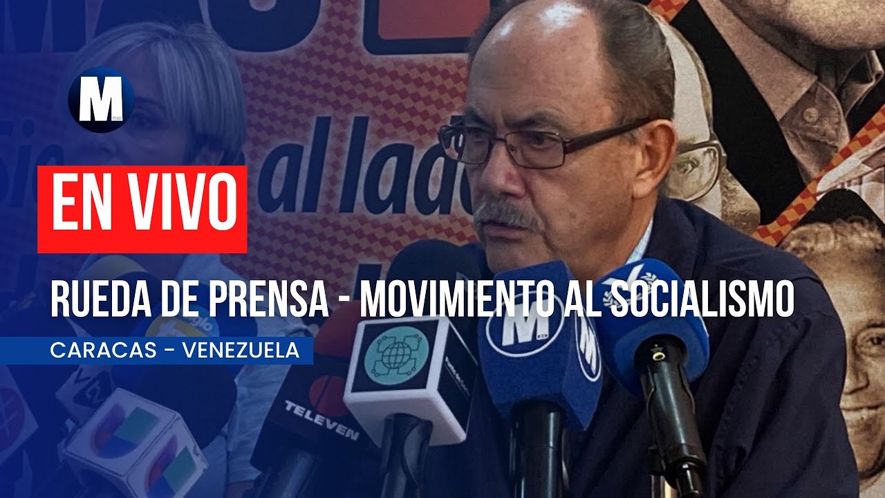 En Vivo | 🔴 Rueda de Prensa del Partido Movimiento al Socialismo MAS ...