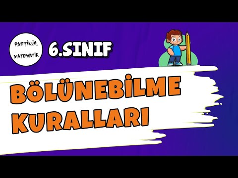 6.Sınıf Matematik | Bölünebilme Kuralları | 2025