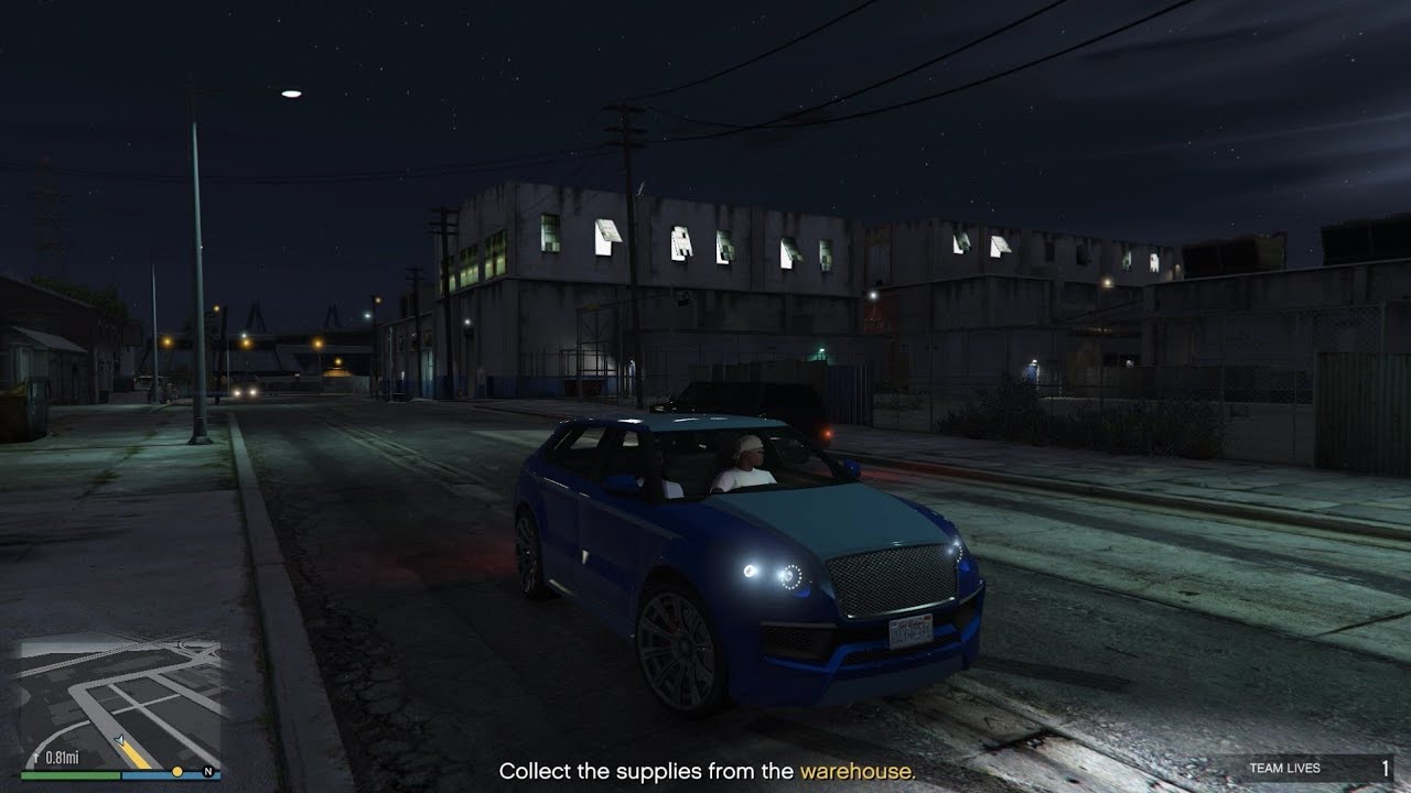 GTA V Collect the supplement from the warehouse - YouTube