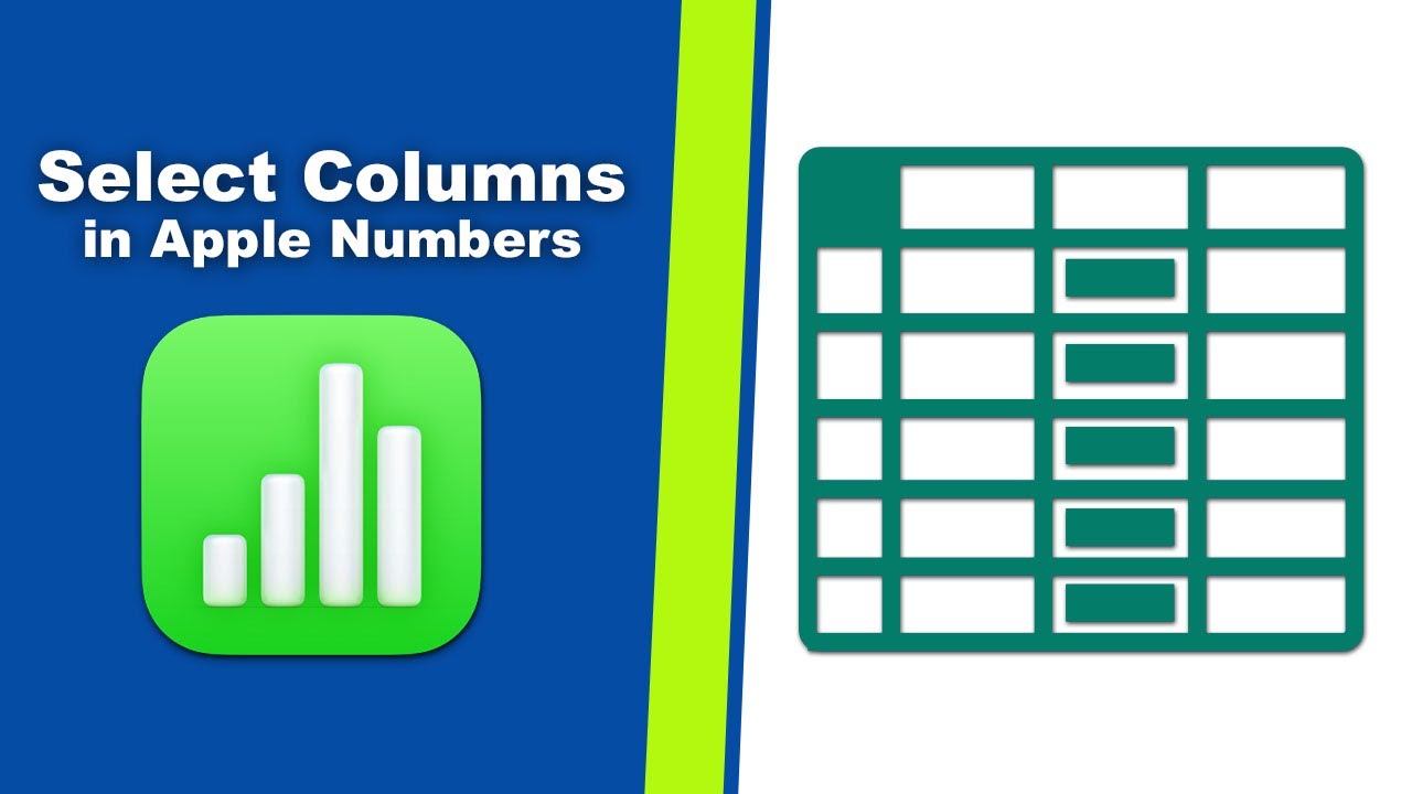 How To Select Columns In Apple Numbers Spreadsheet On Mac YouTube How To Select Columns In Apple Numbers Spreadsheet On Mac YouTube