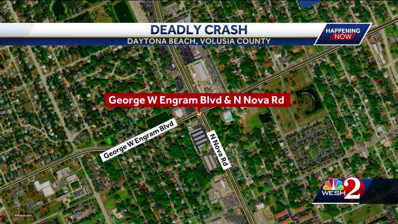 Police respond to deadly crash in Daytona Beach - YouTube