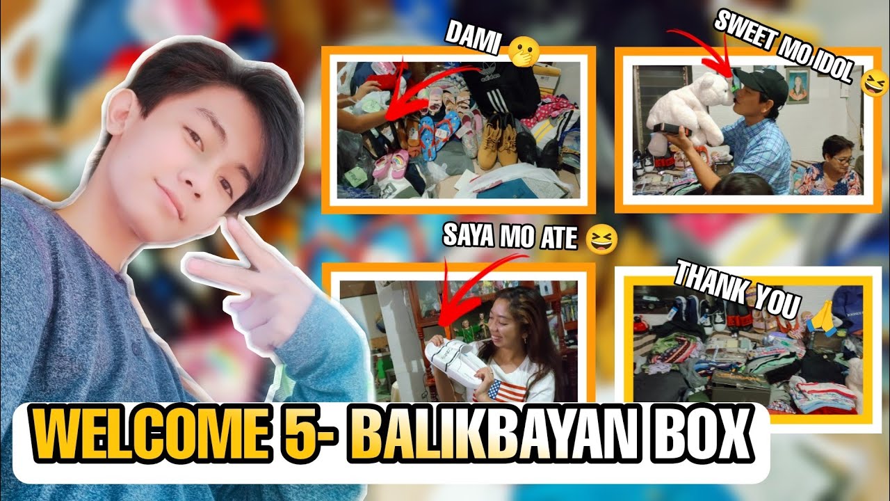 WELCOME 5 BALIKBAYAN BOX 🫣 ( UNBOXING 😳💖 )... - YouTube