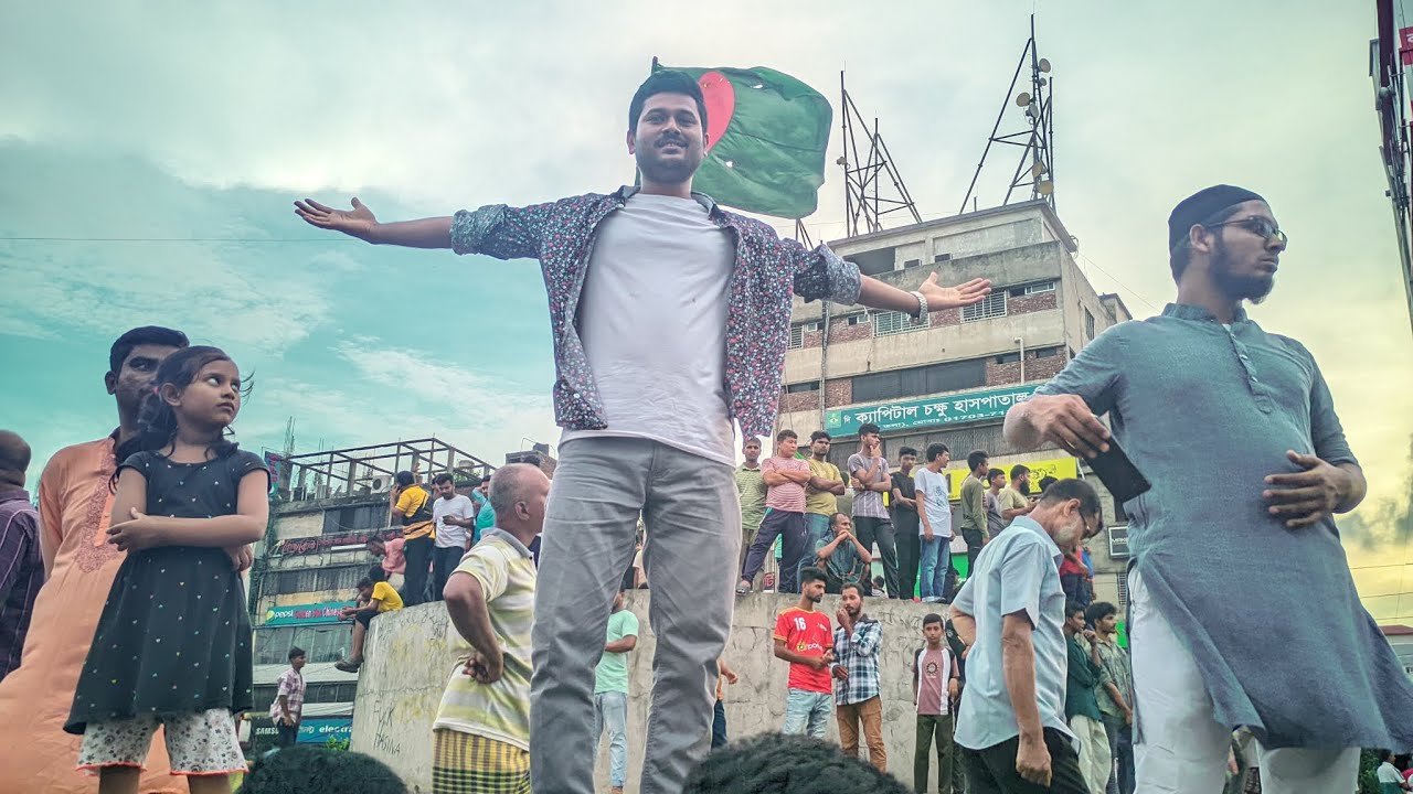 sheikh hasina house bangladesh গনভবন এর সামনের ভিডিও। নতুন বাংলাদেশ ...