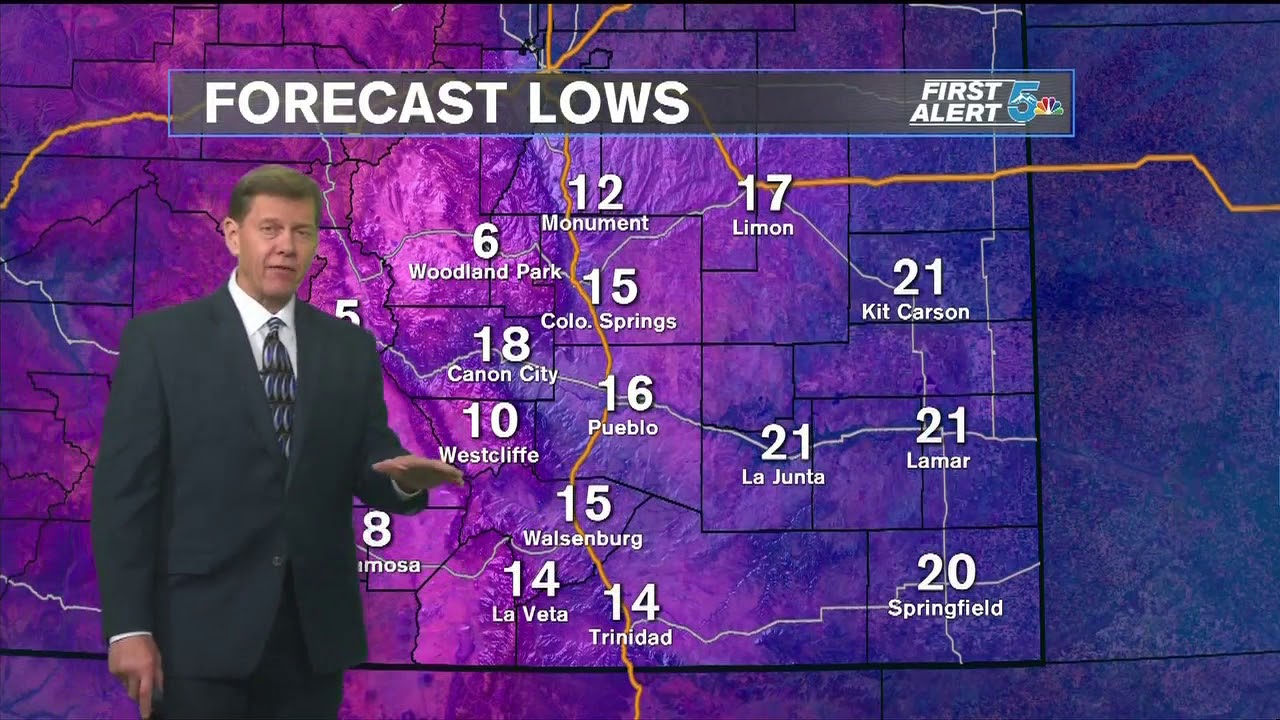 Windy and cold on Tuesday - YouTube