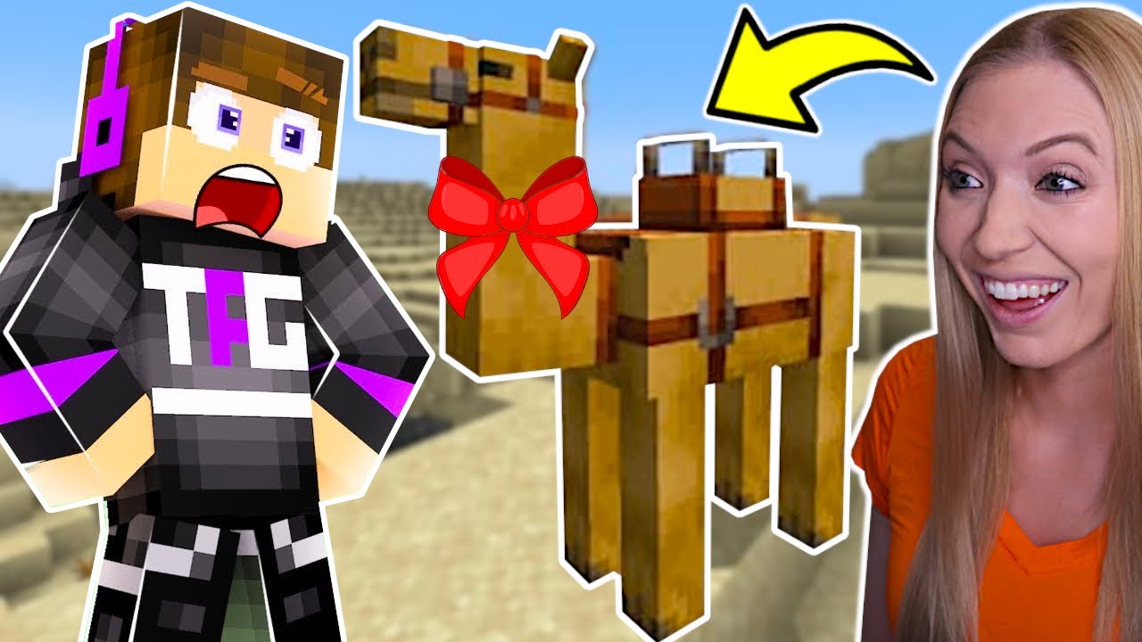 I Gave The Frustrated Gamer A Camel In Minecraft! - YouTube