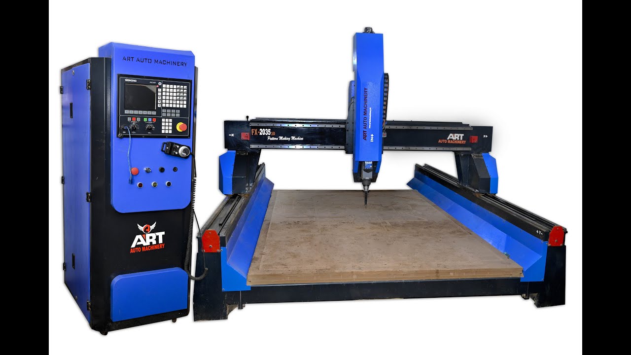 FX -1518 CNC PATTERN MACHINE -ART AUTO MACHINERY-GUJARAT - YouTube