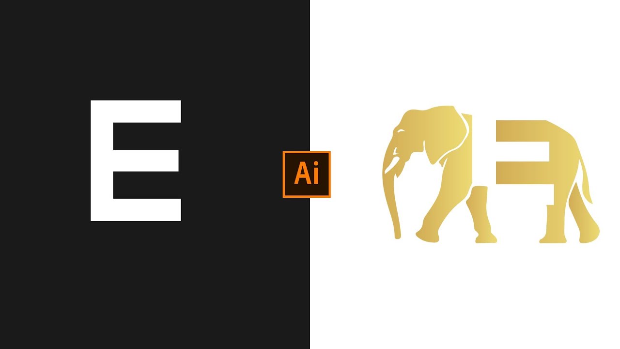 Professional logo design | Animal letter logo design in adobe ...