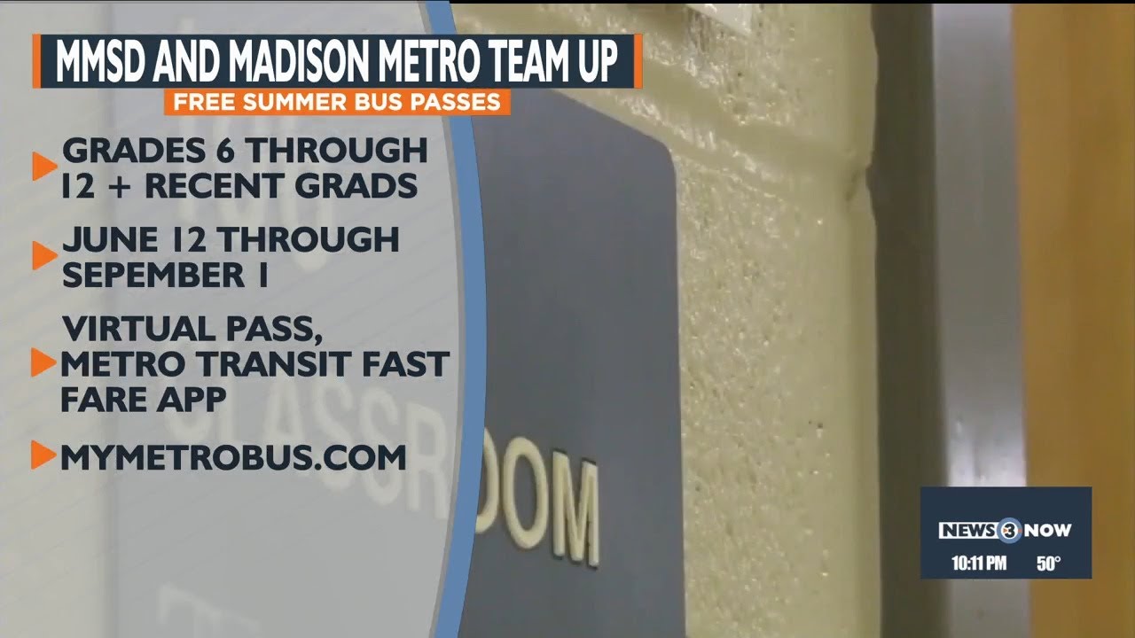 MMSD and Madison Metro team up - YouTube
