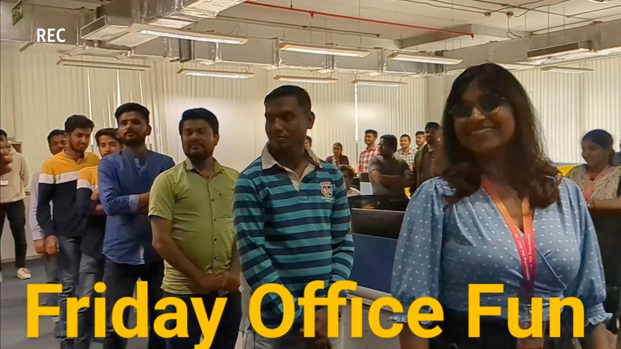 Vlog-027 | Friday Office Fun | Part-1 | Digital Harbor Inc. | Bangalore - YouTube