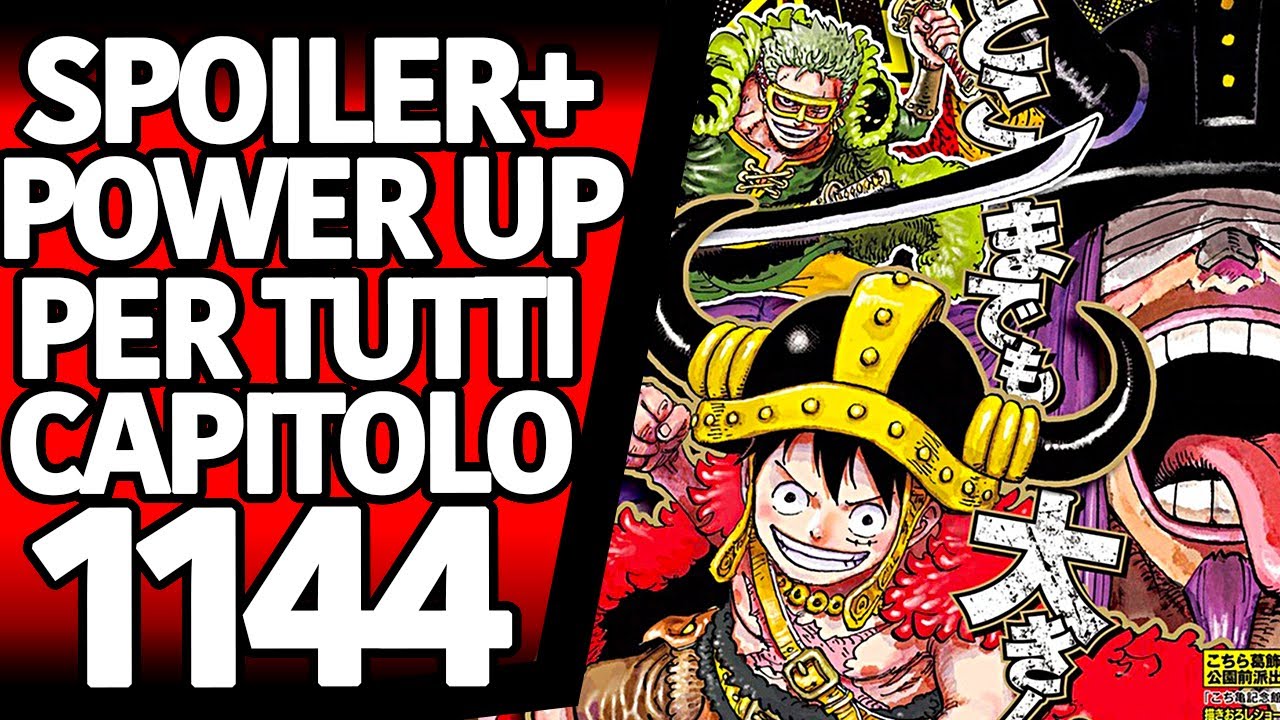 ONE PIECE 1144 (SPOILER+) ODA NON LASCIA INDIETRO NESSUNO! ELBAPH LI ...