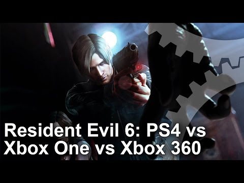 Resident Evil 6 PS4 vs Xbox One vs Xbox 360 Gameplay Frame-Rate Test