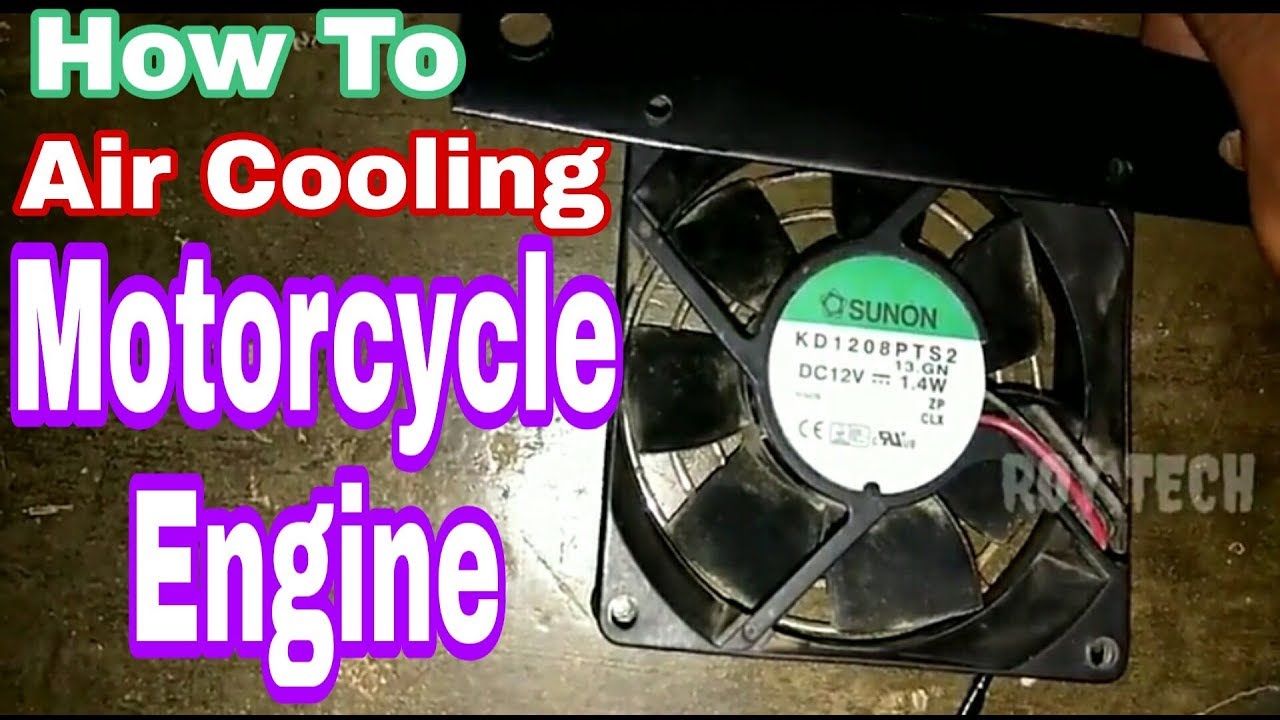 How to make Bike Engine cooler - YouTube
