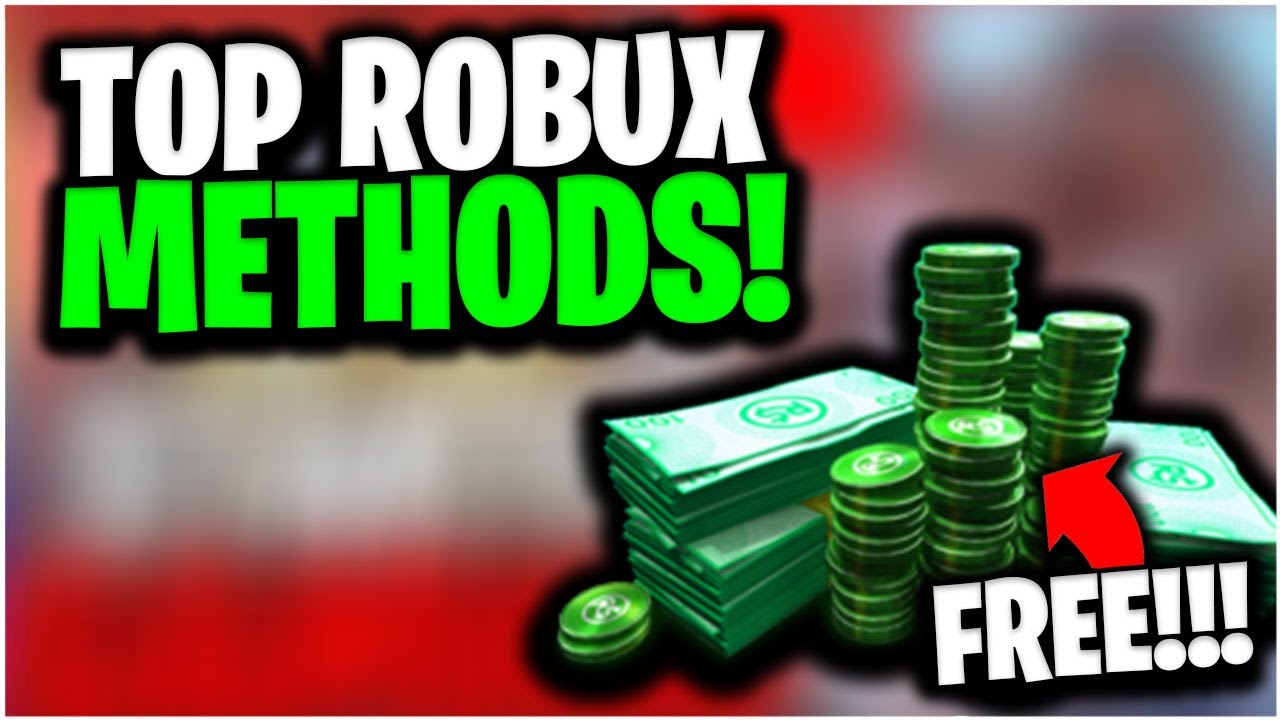 Top 10 FREE ROBUX Methods in Roblox March 2021 UPDATE - YouTube