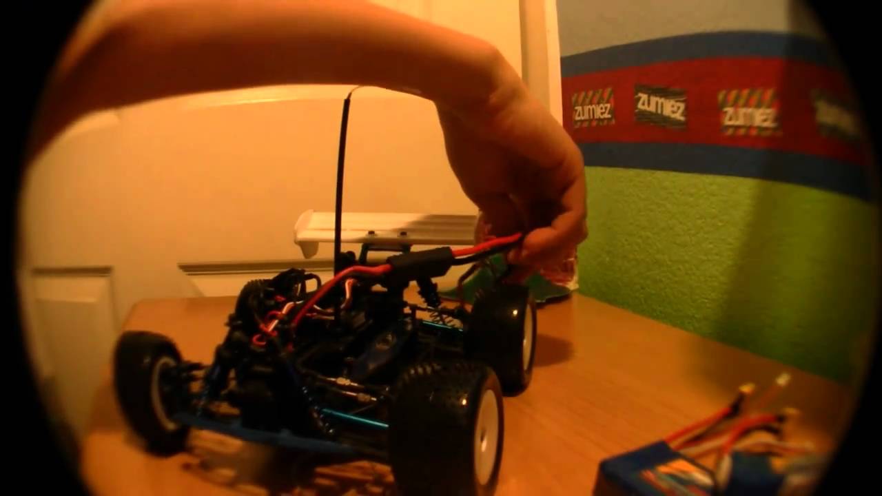 brushless factory team rc18t up close - YouTube