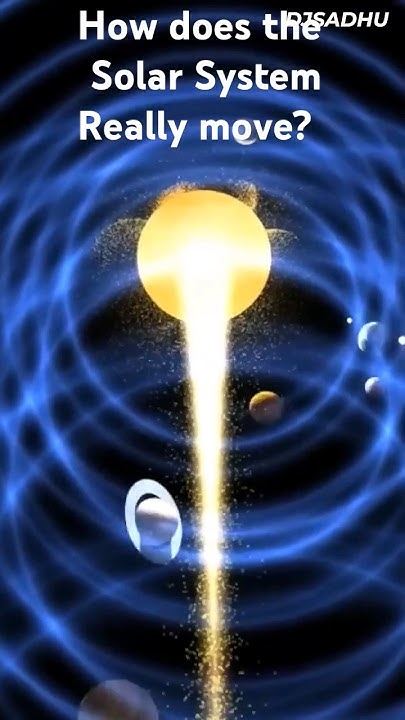 How does the Solar System REALLY move? #shorts #space #science # ...