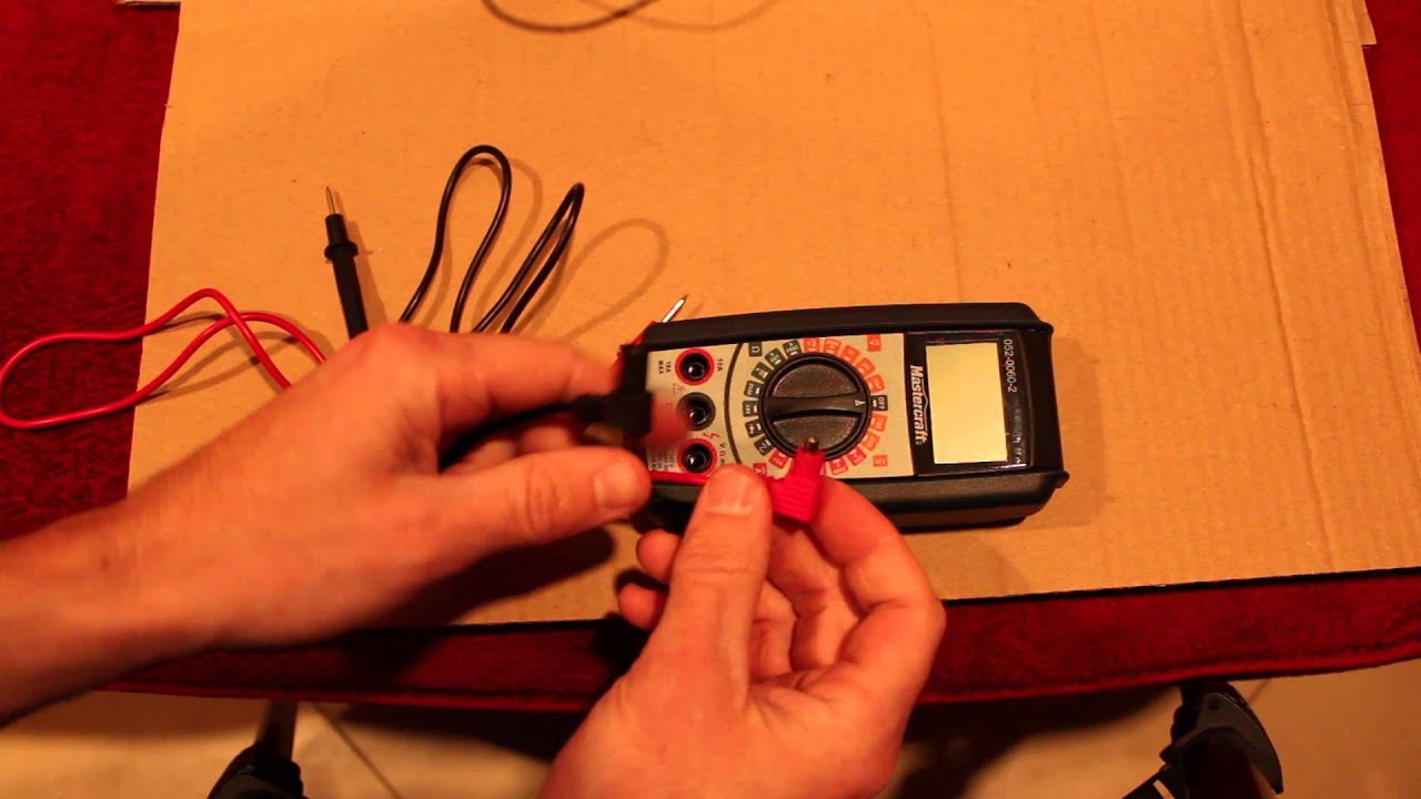 Mastercraft Multimeter Test Lead Replacement YouTube mastercraft-multimeter-test-lead-replacement-youtube