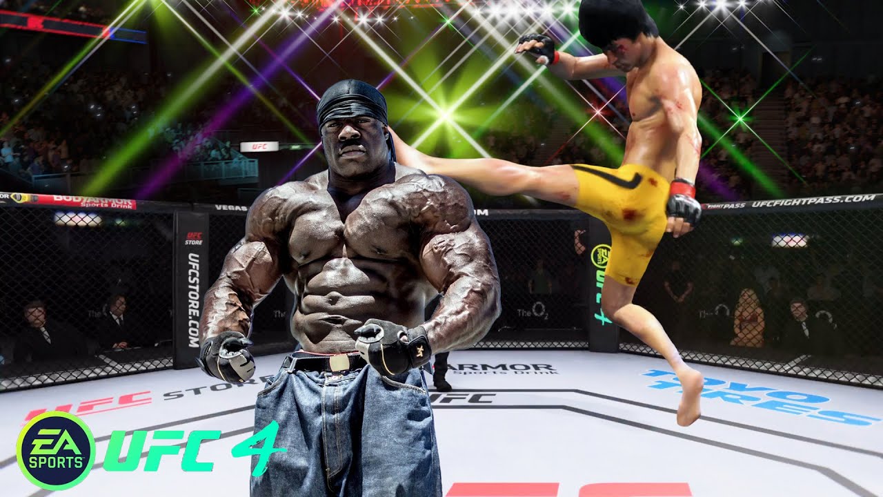 UFC4 Bruce Lee vs Kali Muscle EA Sports UFC 4 PS5 - YouTube