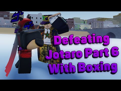 [ YBA ] Defeating Jotaro Part 6 With Boxing - YouTube