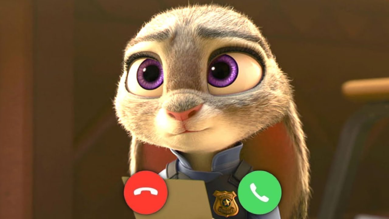 Incoming call from Judy Hopps Bunny | Zootopia - YouTube