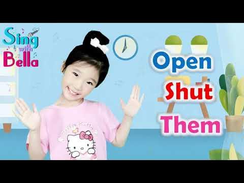 Open Shut Them Song With Actions and Lyrics | Sing and Dance Along ...