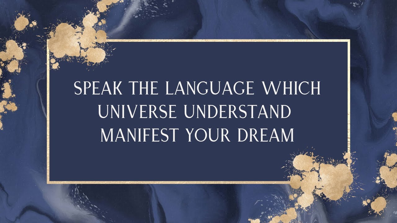 Discovering God's Language Power of Manifestation @ God - YouTube