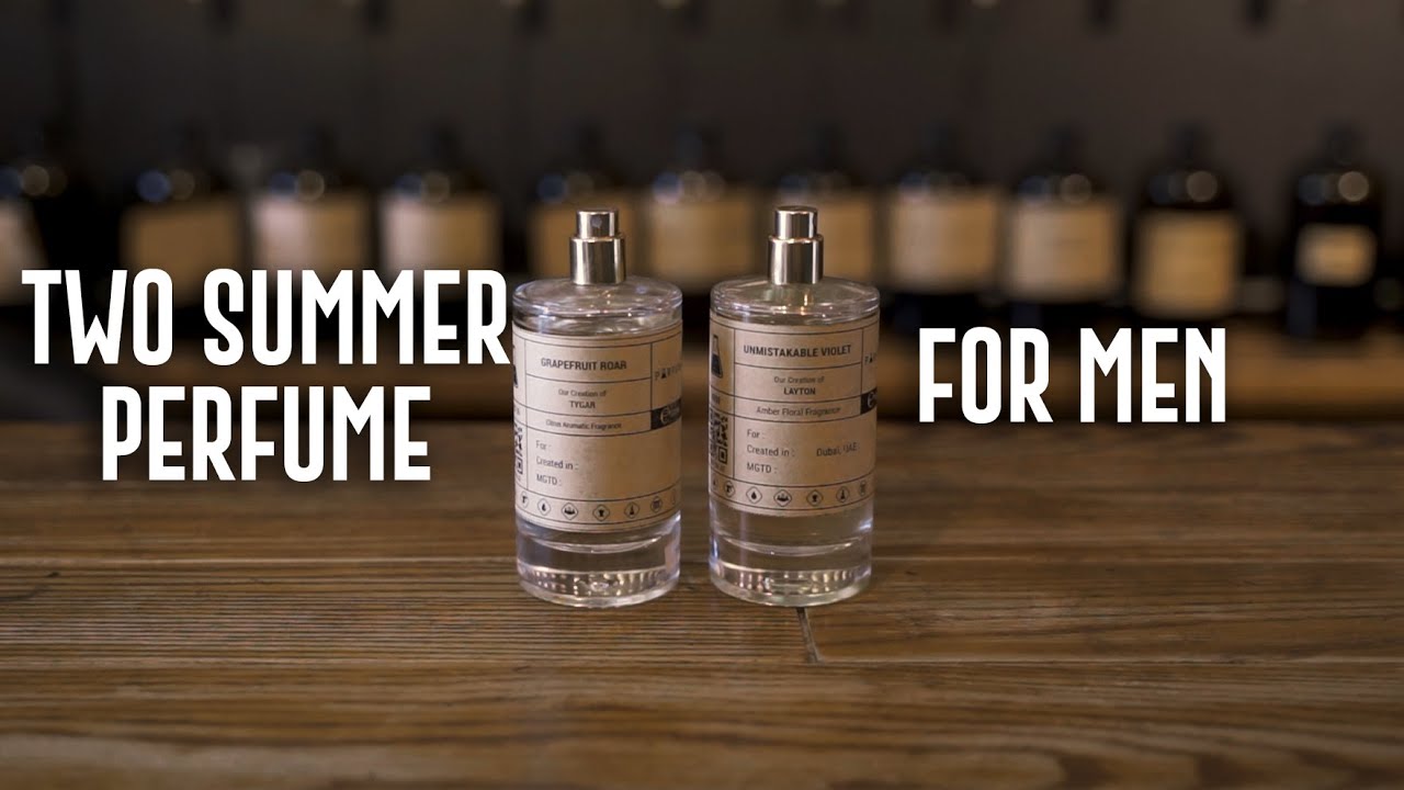 Two Summer Perfume For Men - YouTube