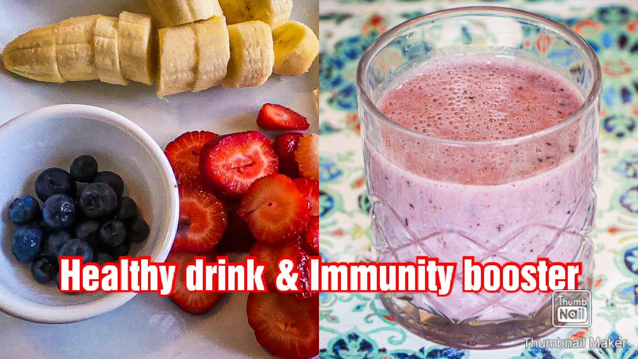 Be healthy in lockdown | Strawberry- Blueberry- Banana smoothie ...