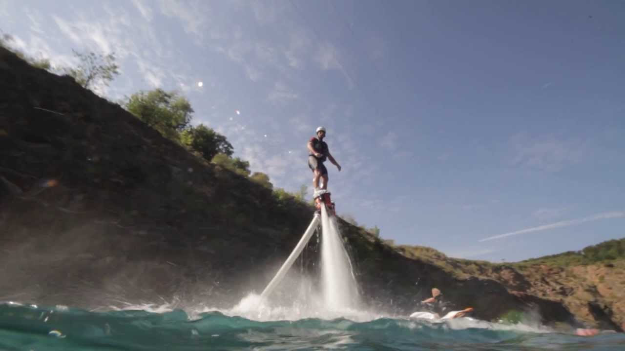 The Human Dolphin Dive - Flyboarding Big Crazy - YouTube