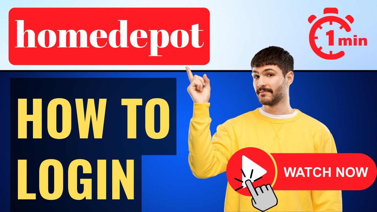 Home Depot Login⏬👇: homedepot.com Login - YouTube