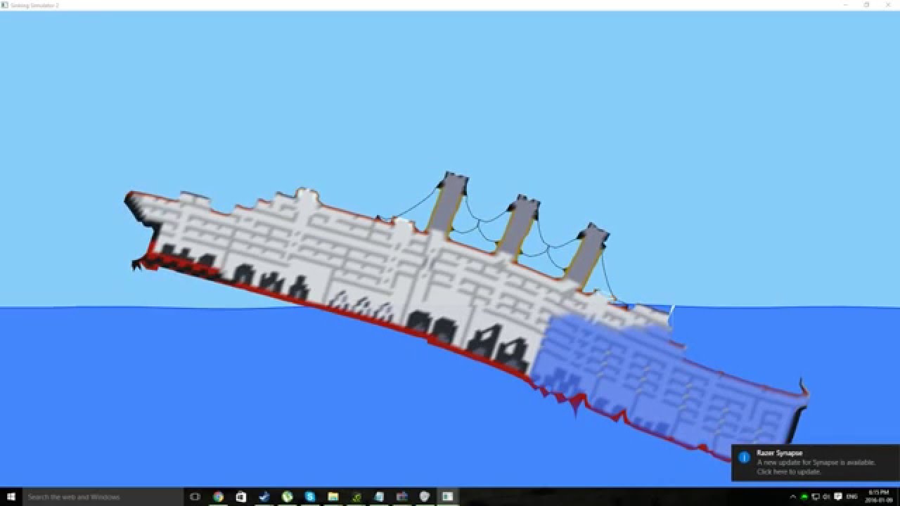 Sinking Test -- Sinking Simulator 2 - YouTube