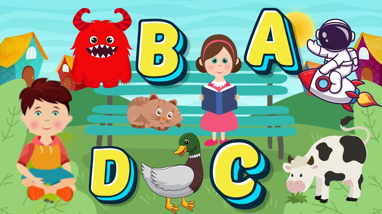 ABC Fun Song for Kids - Learn Alphabet with Fun Rhymes - Alphabet Song ...