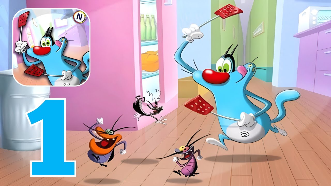 Oggy 3D Run - Gameplay Walkthrough | Fails & Funny Moment of Level 17 ...