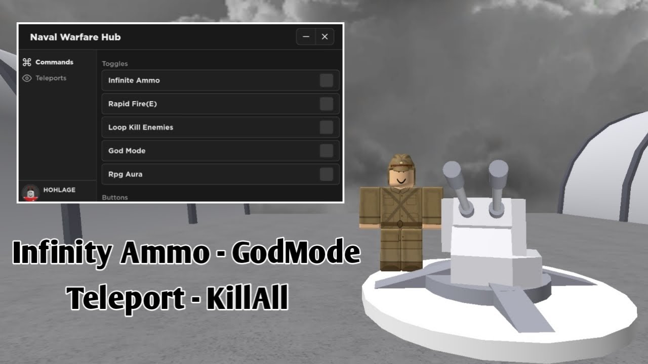 Naval Warfare Script || KillAll, Teleport, Infinity Ammo, GodMode - YouTube
