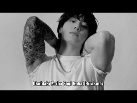 Jungkook ile hayal et / okuldaki zorba seni rahat bırakmaz / Tek bölüm